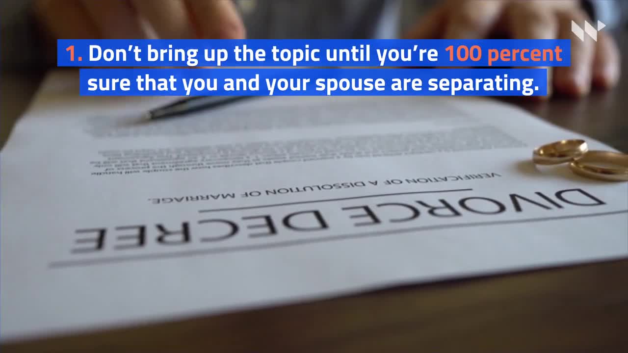 Here's how to discuss divorce with your kids