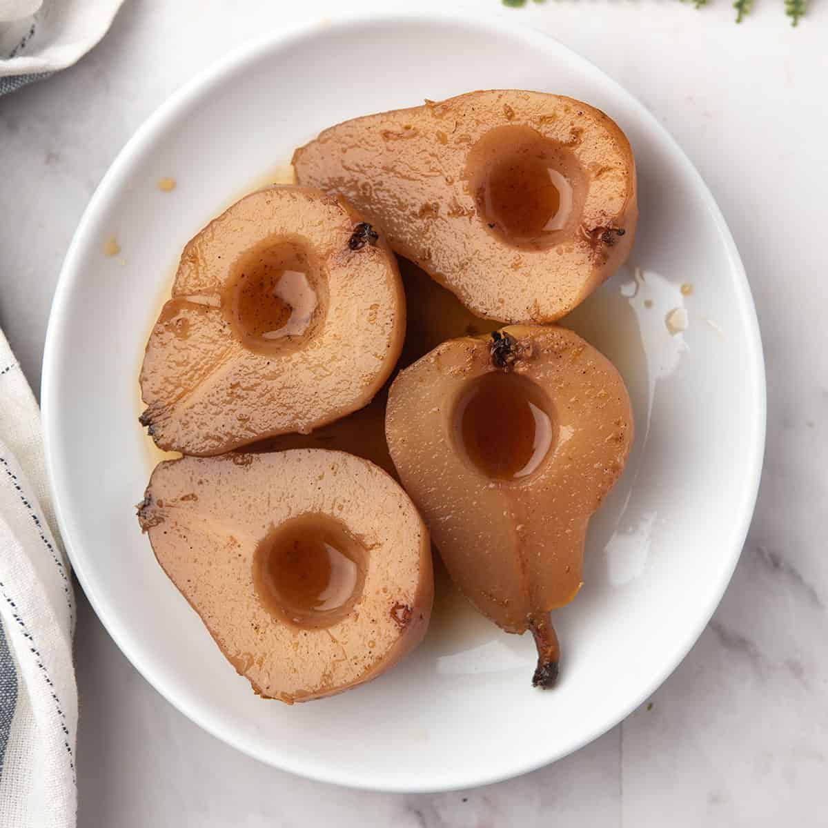 Spiced pears