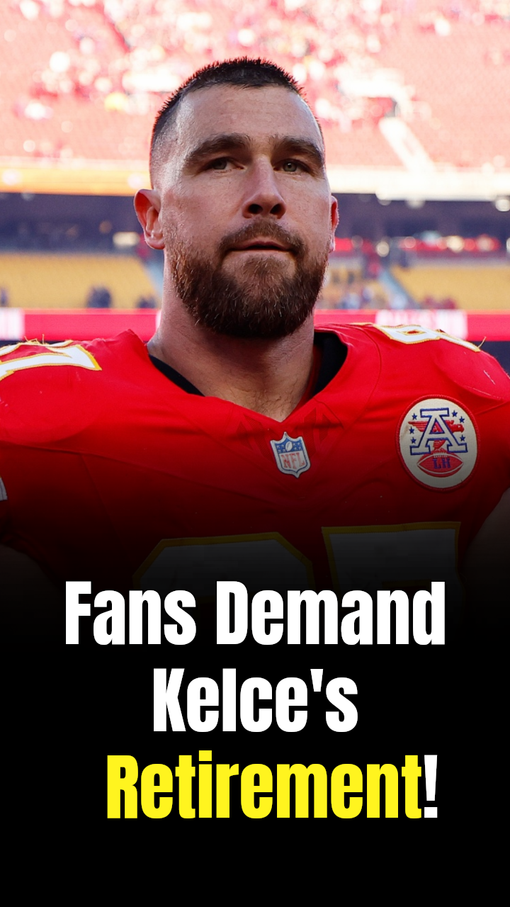 Twitter says Travis Kelce should retire after viral missed pass