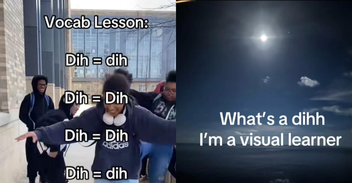 The meaning of "dih" on TikTok is not as straightforward as many claim