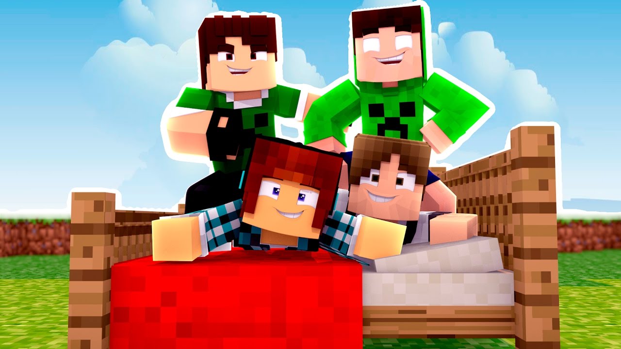 Minecraft: ESPECIAL FAMILIACRAFT !! (Bed Wars)