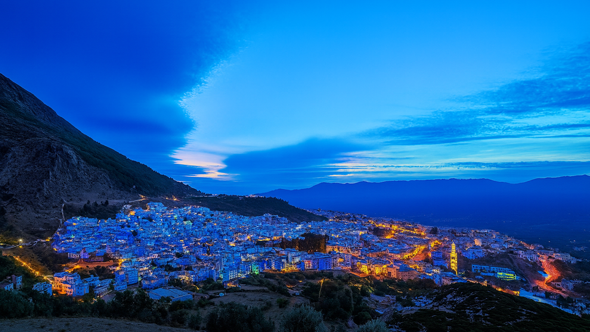 Is this Morocco’s most beautiful blue city?