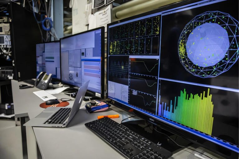 Ghostly solar neutrinos caught transforming carbon atoms deep underground