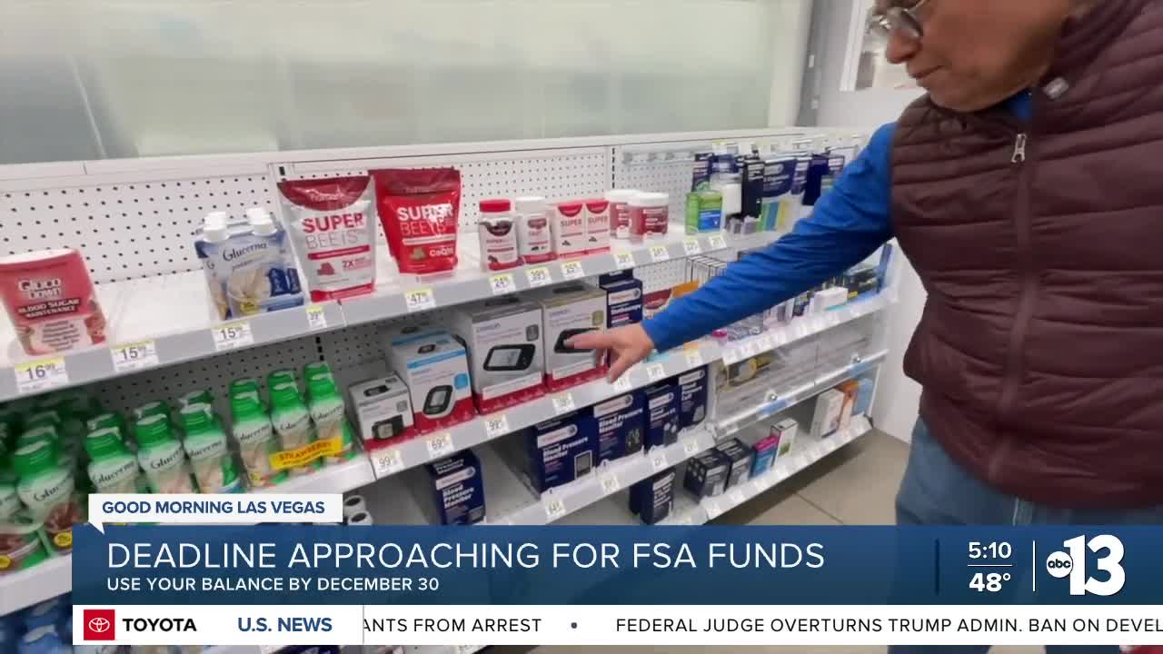 Use it or lose it: FSA deadline approaches as shoppers risk losing hundreds