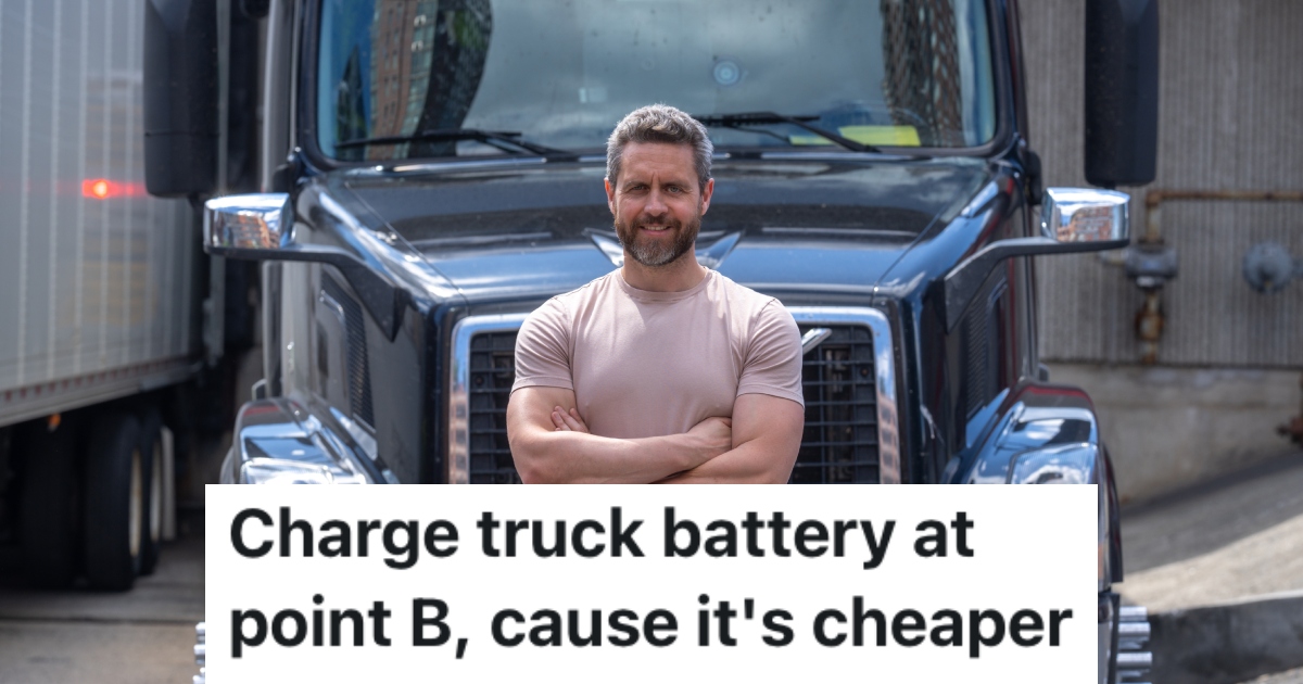A contractor tried to tell his company that buying an electric truck ...