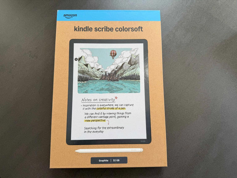This new Kindle lets you read, write, and draw in color