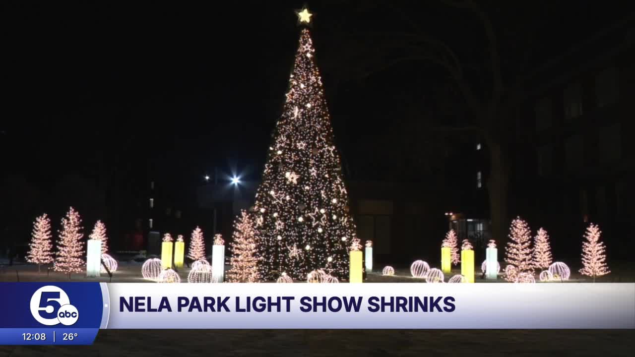 NELA Park light show shrinks