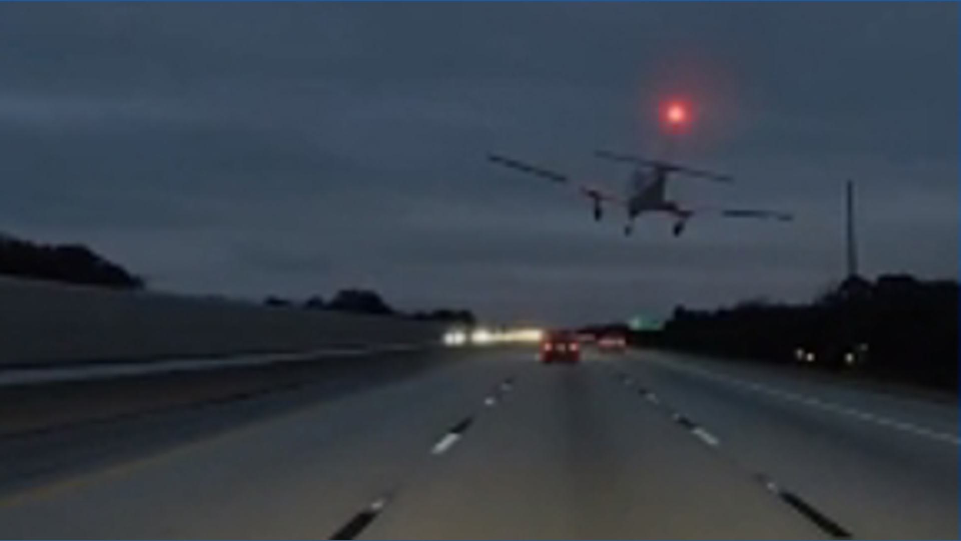 Caught on cam | Plane crashes into car on Florida highway