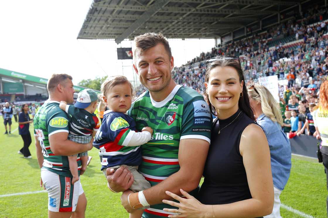 Handre Pollard enjoys holiday with family and newborn