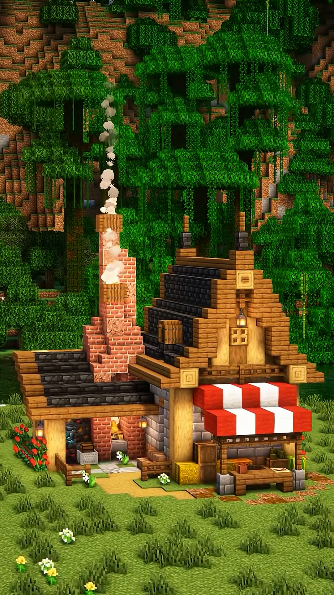 Would you live in this Minecraft survival house?