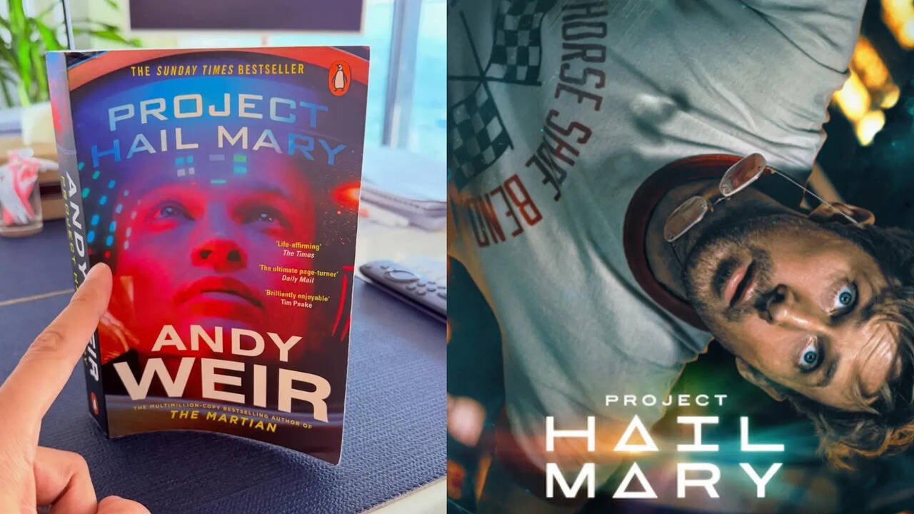 Hrithik Roshan calls Project Hail Mary 'best sci-fi book ever'; actor looking forward to Ryan ...