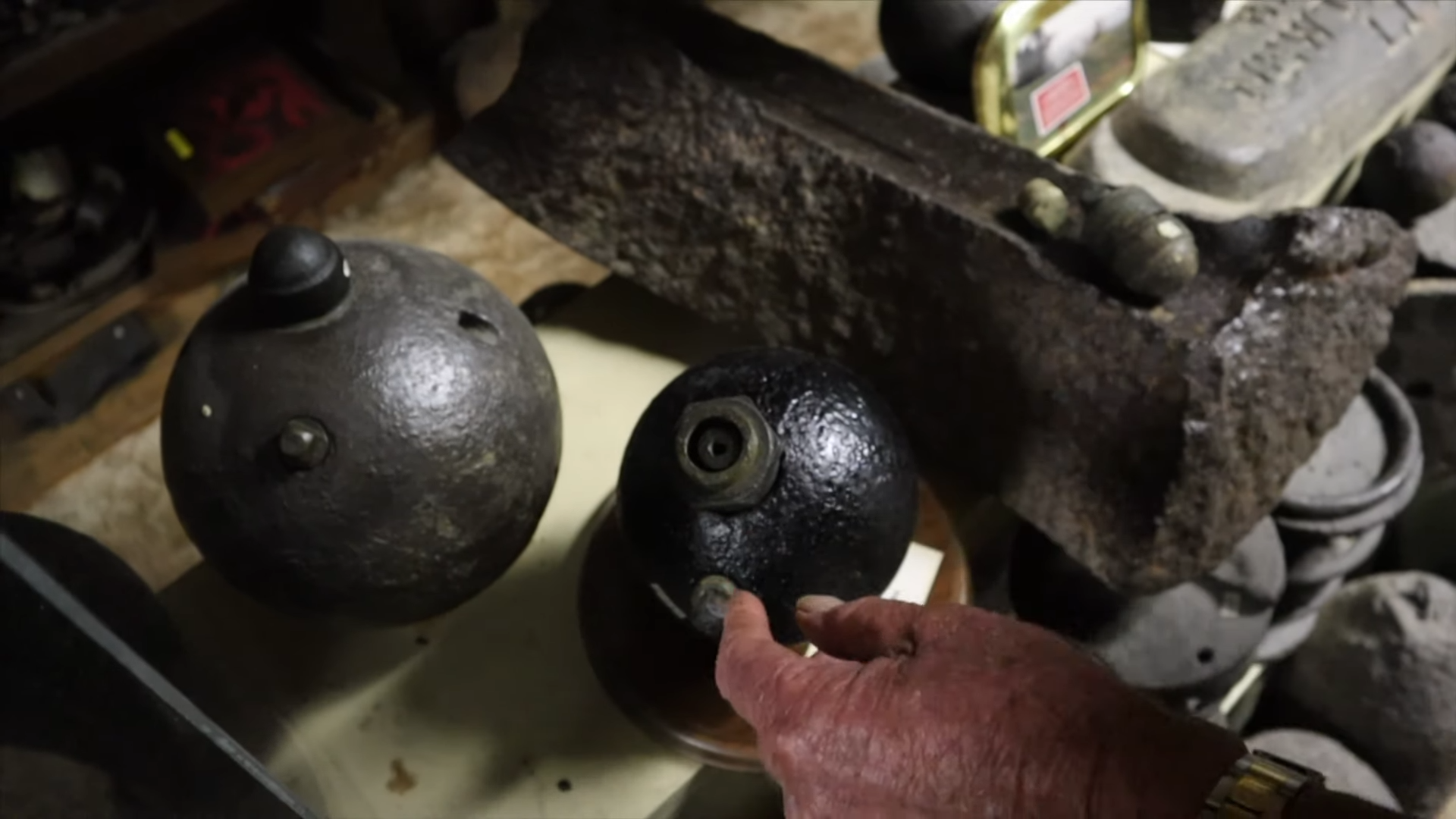 What we thought was scrap turned out to be Civil War-era ordnance