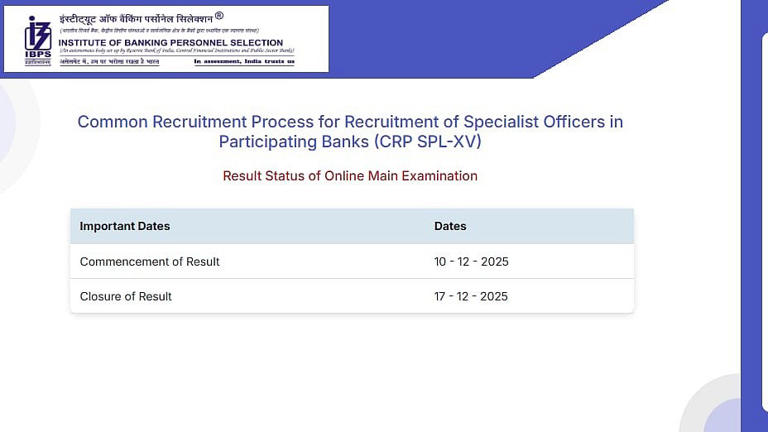 IBPS SO mains result 2025 released at ibps.in; direct link here