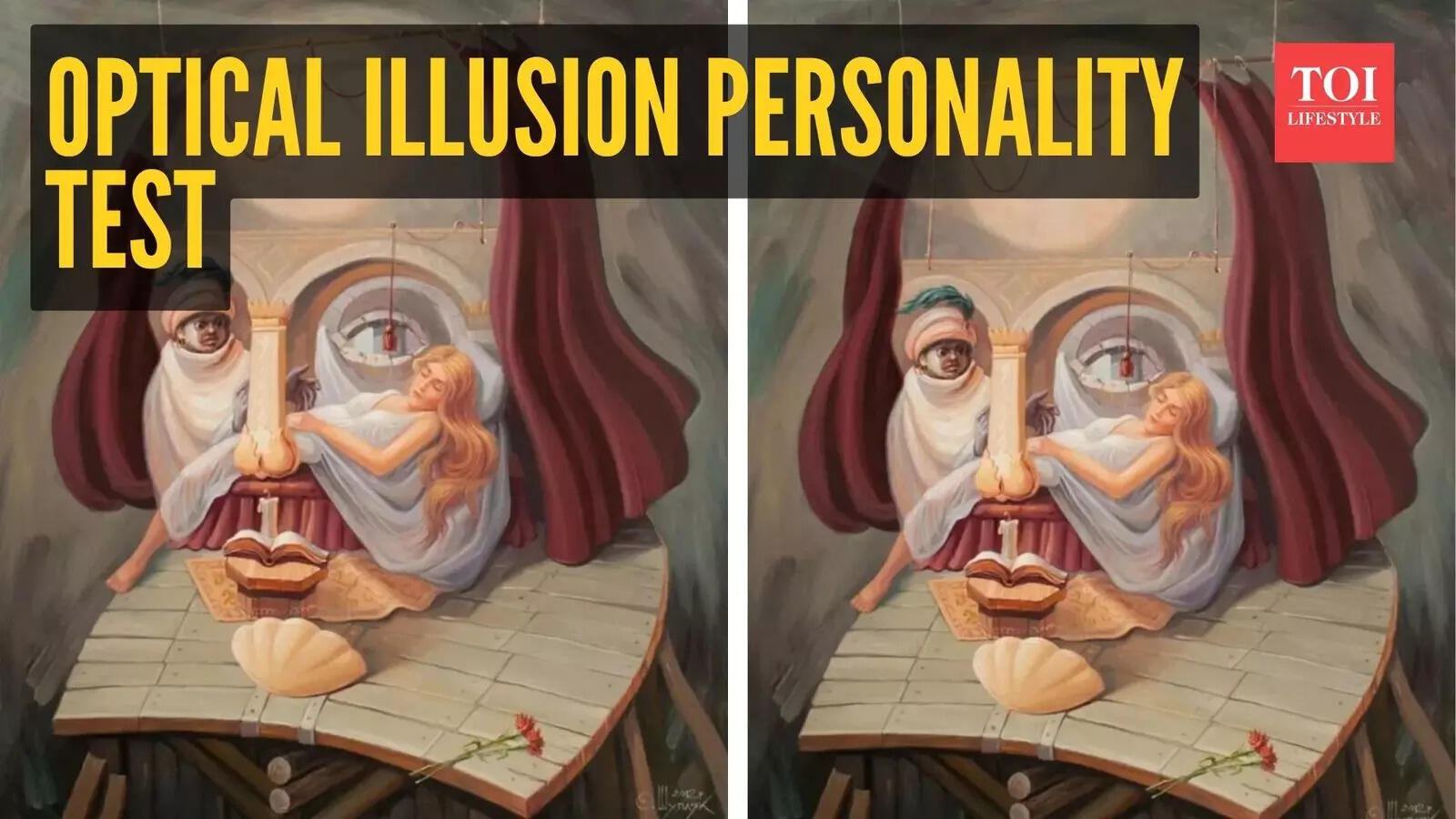 Optical illusion personality test: The image you notice first shows ...
