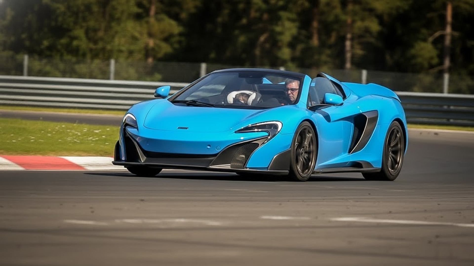 McLaren madness on the Green Hell track