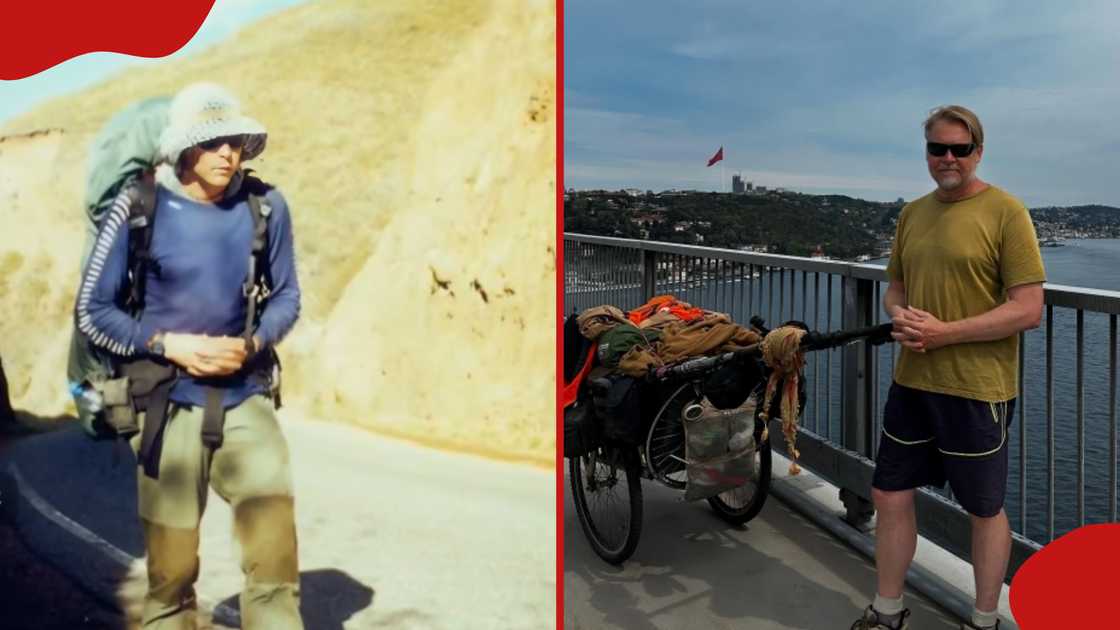 Karl Bushby: Man who set out to walk around the world in 1998 shares ...