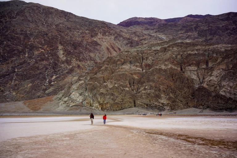 Ice Age lake at Death Valley reemerges after record rainfall
