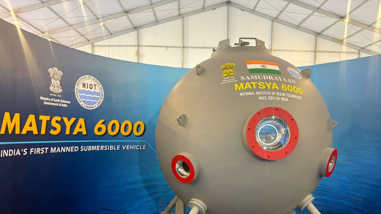 Matsya 6000: How India plans to use the 6,000m submersible? Expert ...