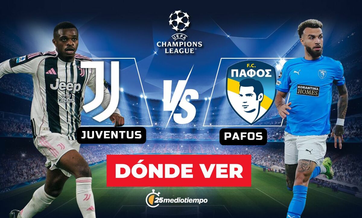 Juventus vs. Pafos. RESUMEN partido J6 de Champions League 2025