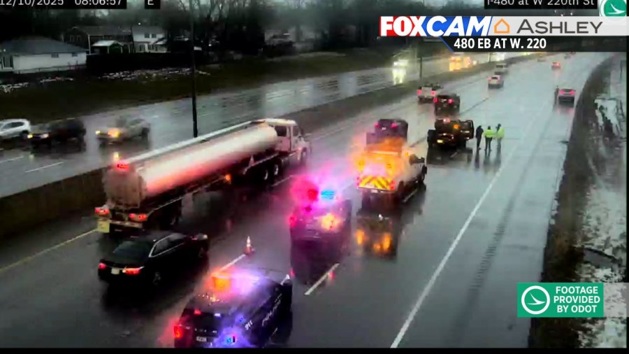 Crash to blame for I-480 slowdowns