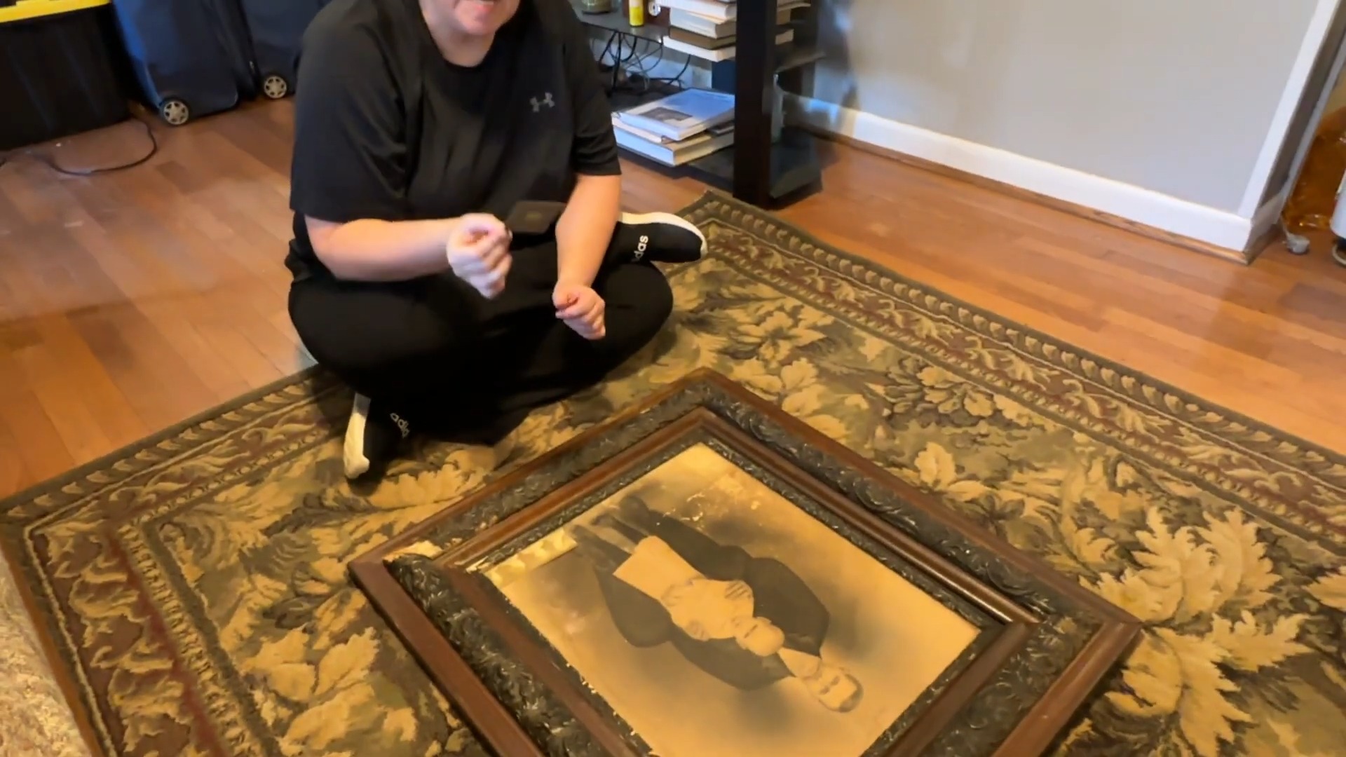 This is what happens when you open a thrift store find and it’s not empty