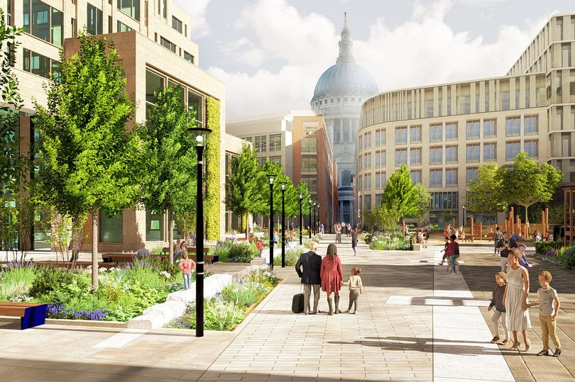 First look at plans for new square near major London landmark