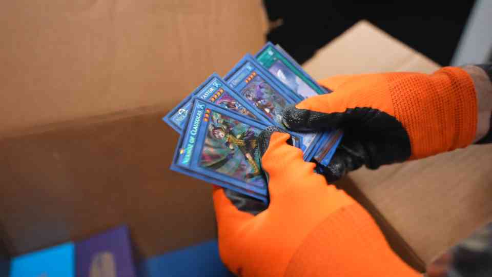 What was inside a $1,115 Pokémon card storage unit