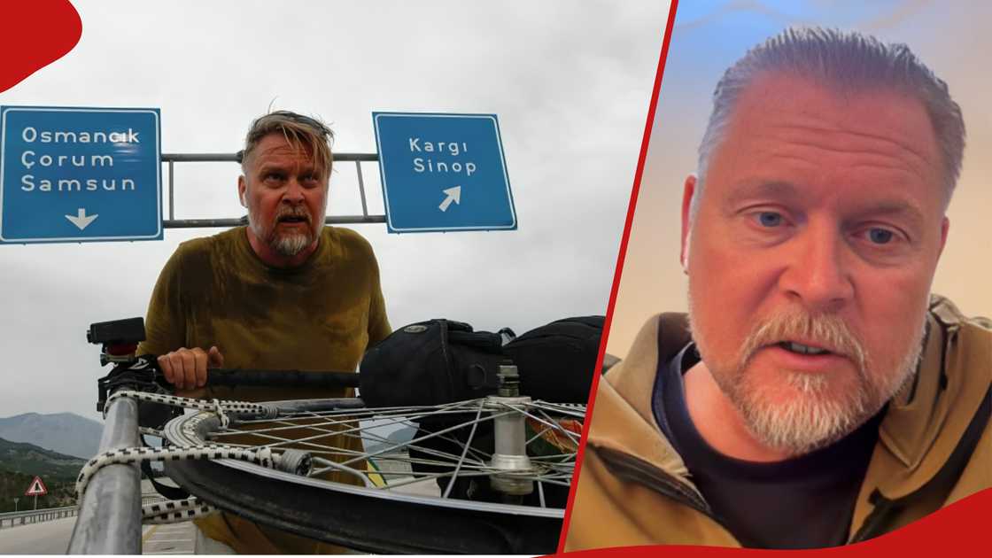 Karl Bushby: Man who set out to walk around the world in 1998 shares ...