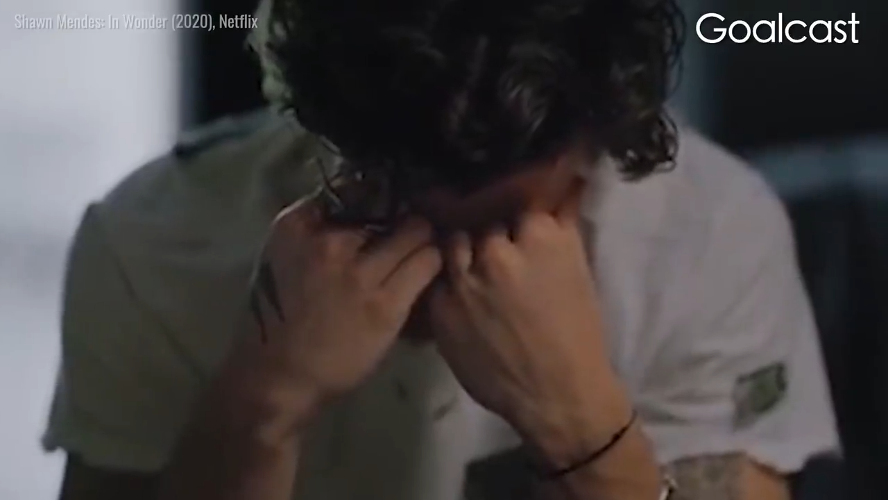 I was scared of being the weak man. Shawn Mendes finally admits it