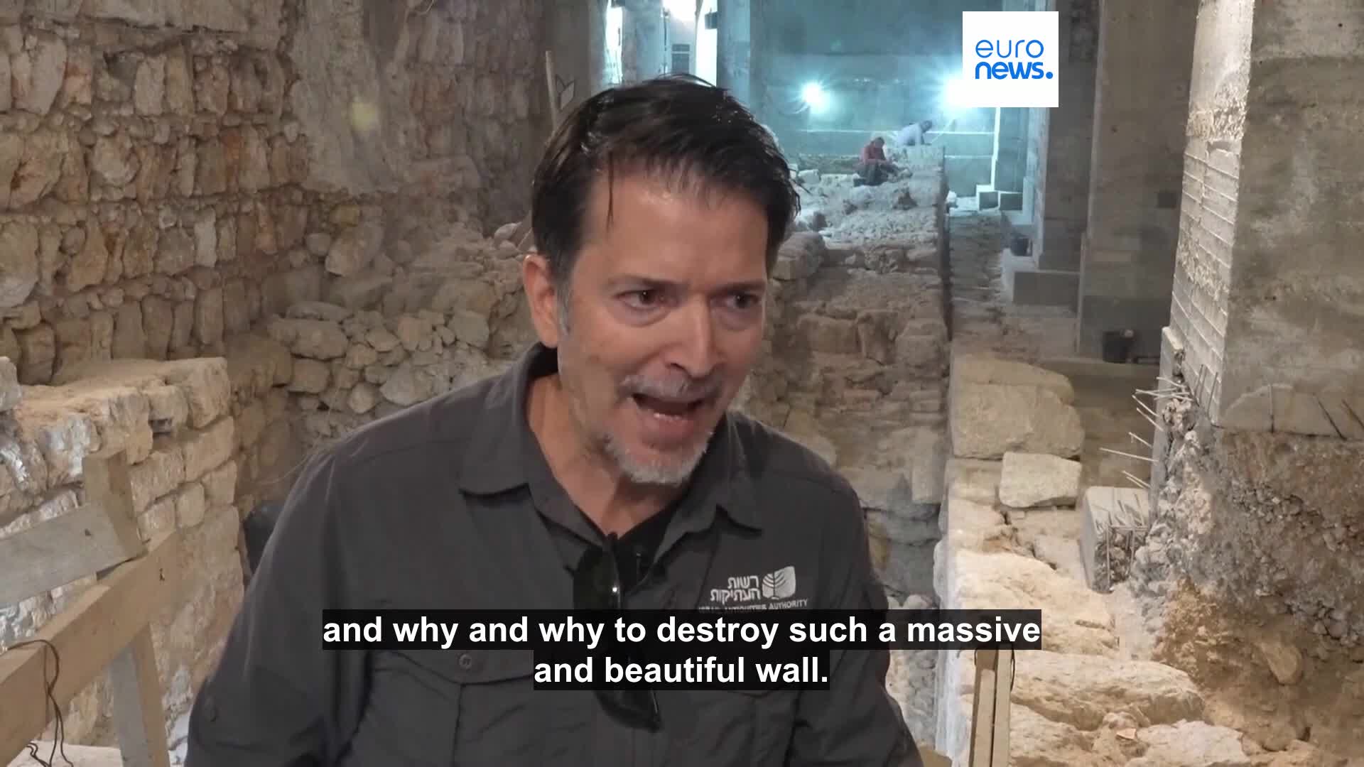 Archaeologists uncover intact section of ancient Jerusalem wall from ...