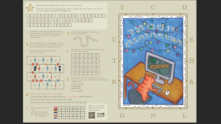 GCHQ releases annual Christmas puzzle - can you solve it?