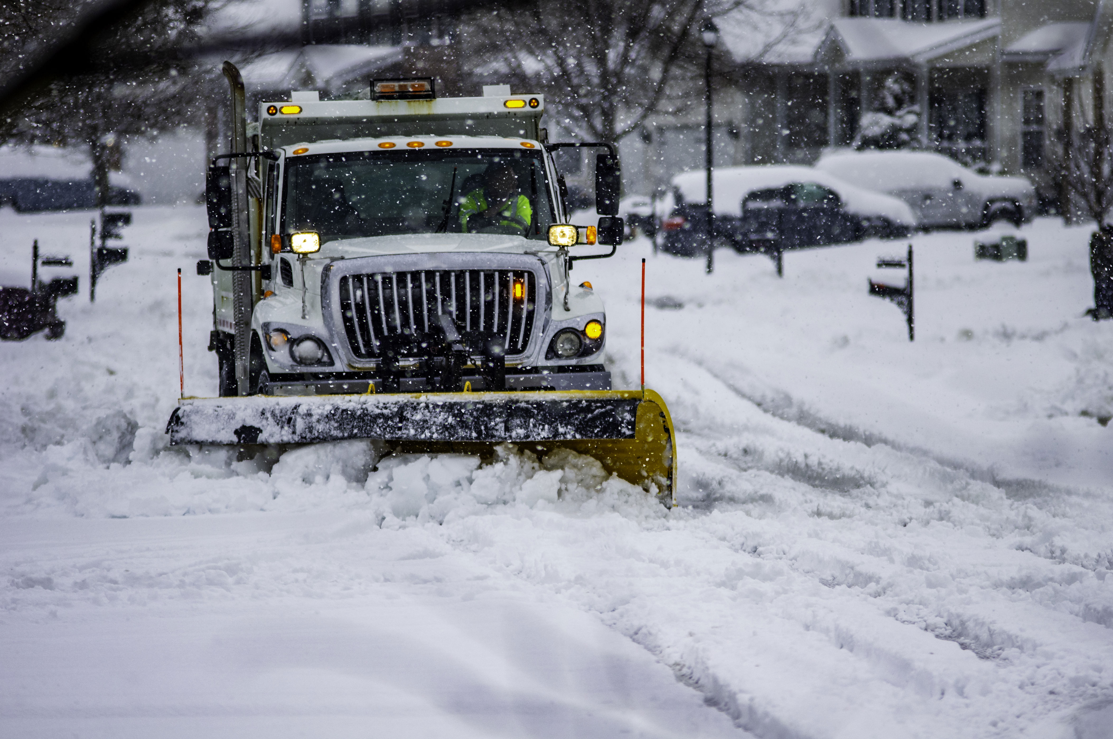 Man killed by snowplow during winter storm
