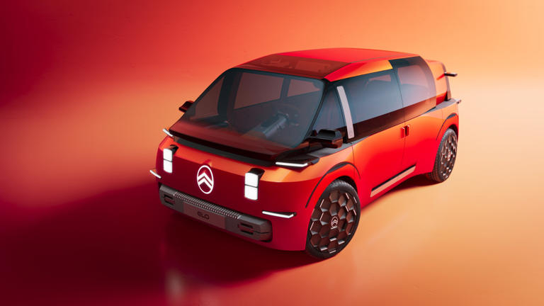 This tiny electric concept might be the most clever six-seat car ever made