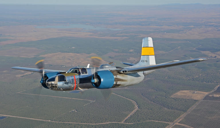 Stockton Field Aviation Museum acquires A-26C