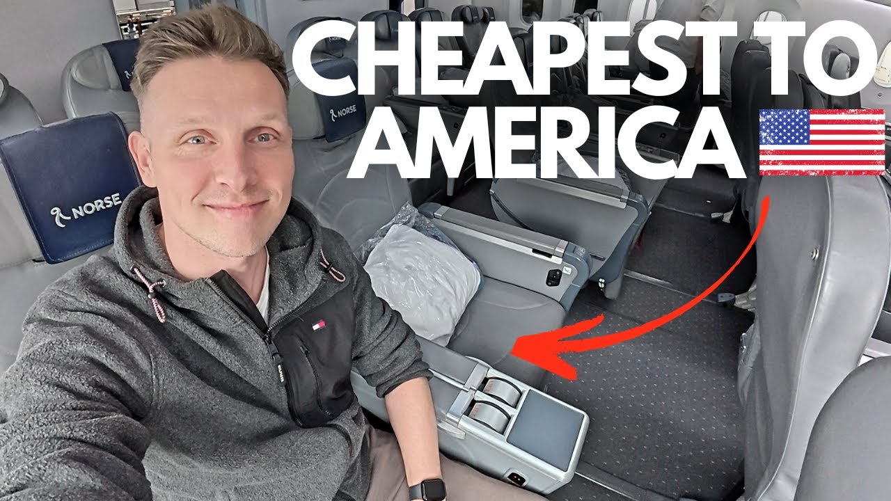 The cheapest way to fly to America!