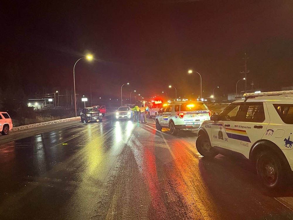 BC RCMP conducted an impaired driving blitz on Dec. 6: Here are the numbers