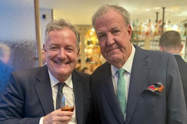 Jeremy Clarkson supported by Piers Morgan during cancer battle