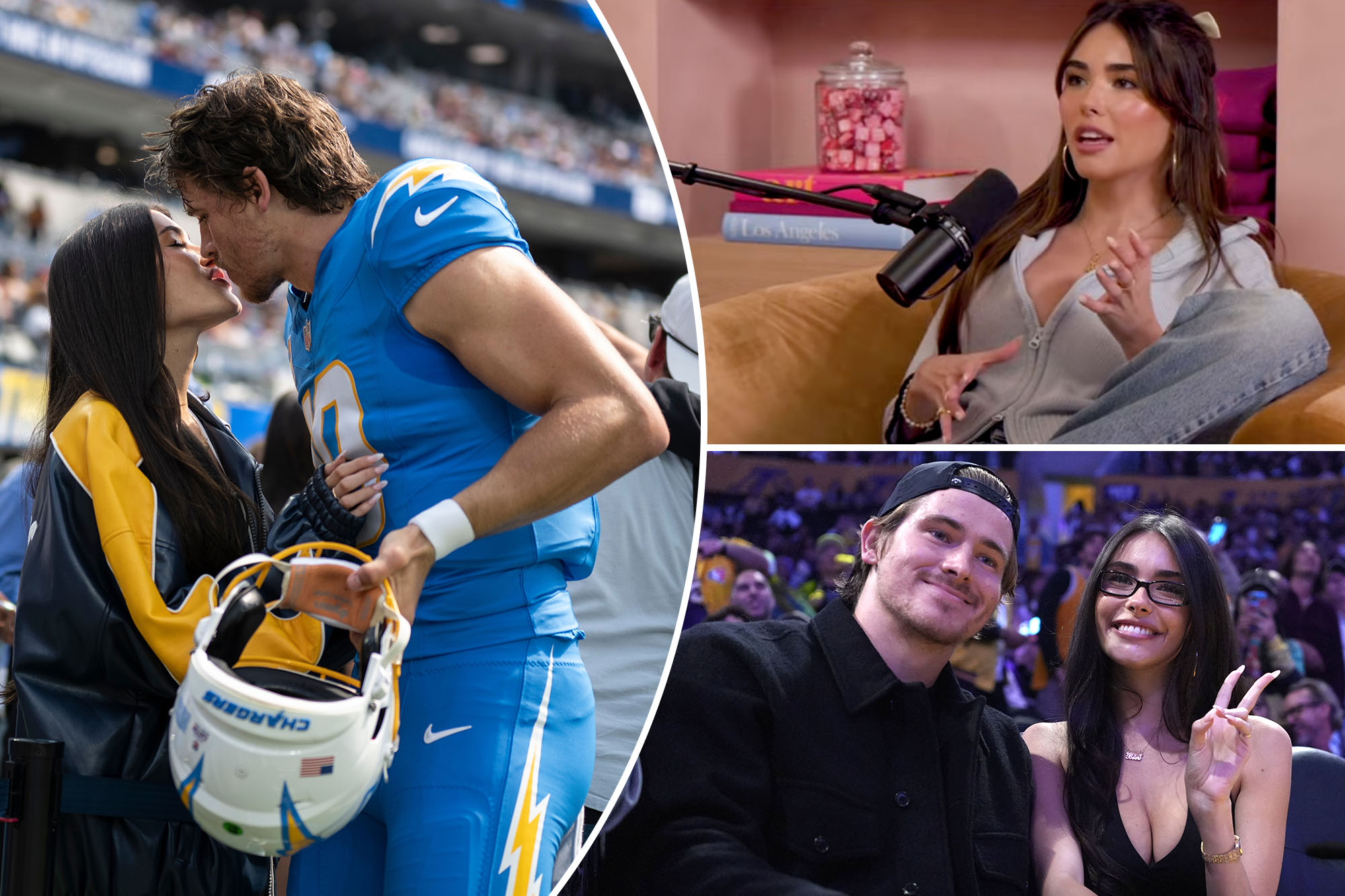 Madison Beer raves about Justin Herbert relationship: 'I feel taken ...