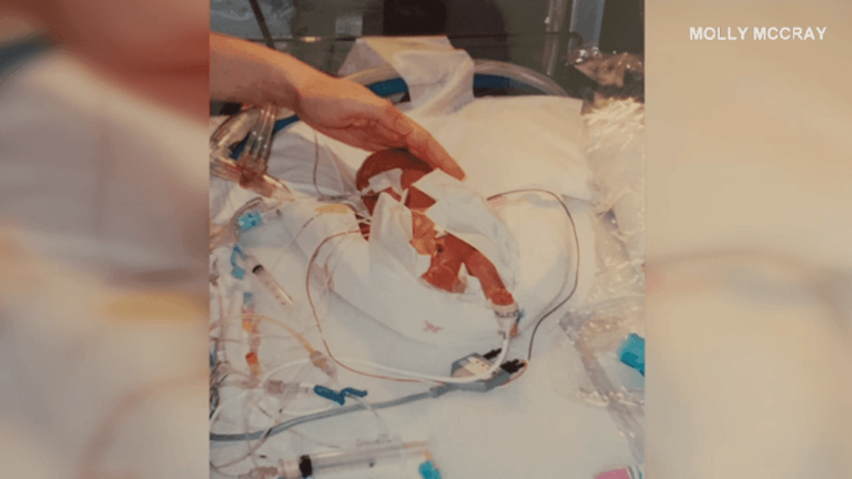 Molly McCray's journey from NICU patient to helping those in need