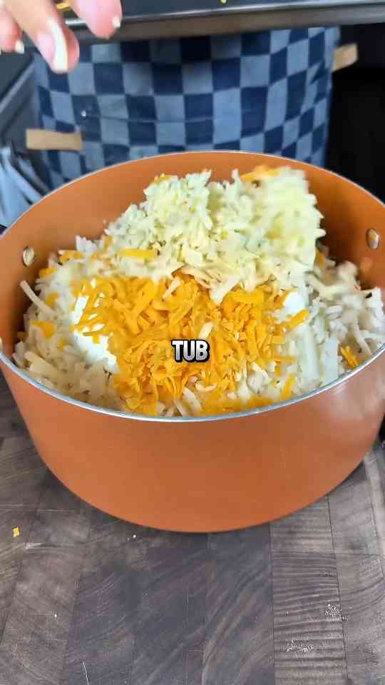 Philly steak funeral potatoes (cheesy hashbrown casserole)