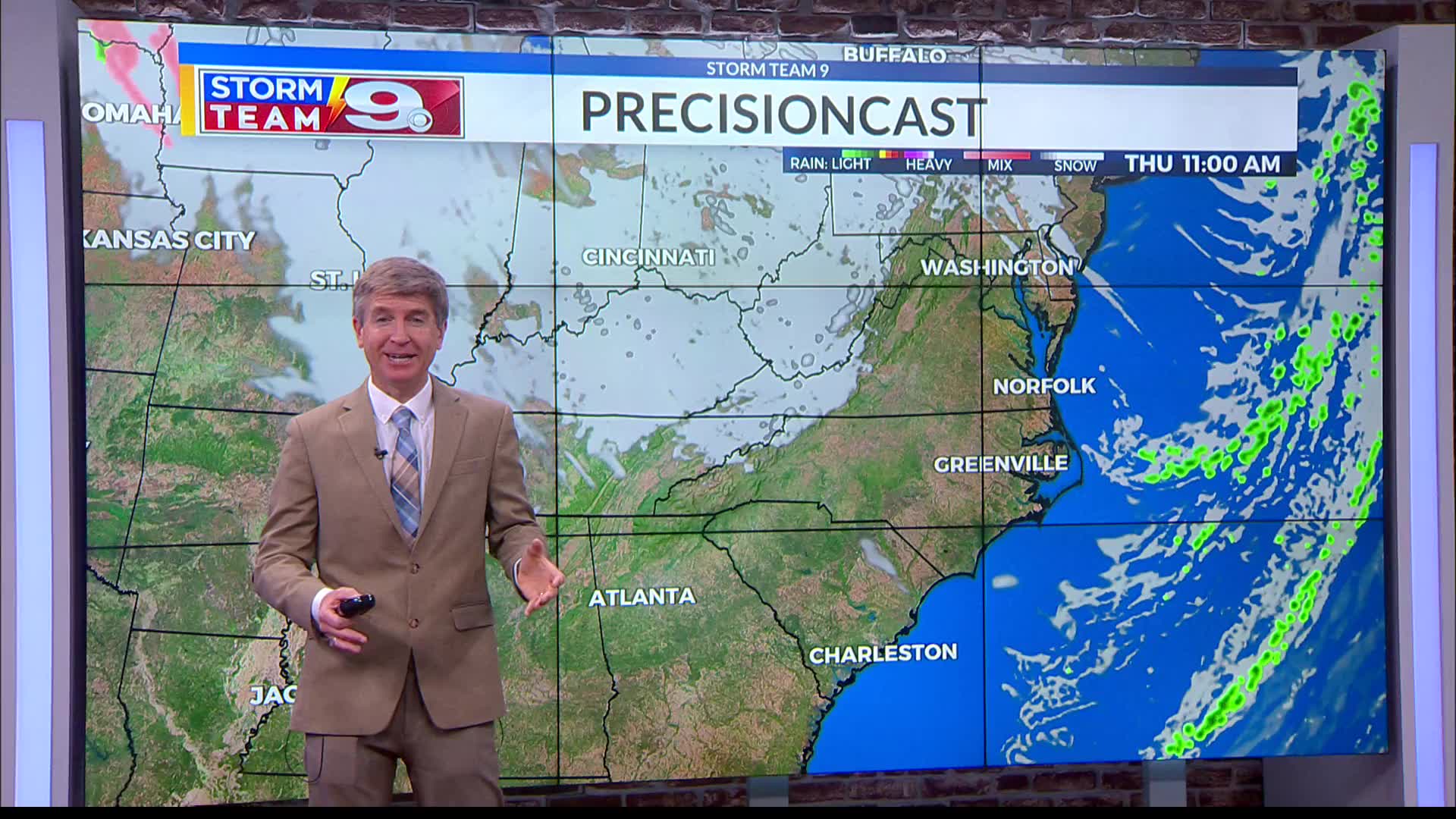 Cold front approaching