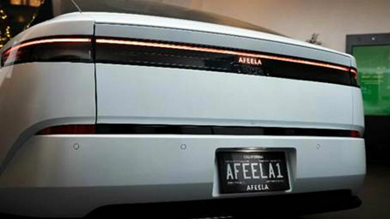 Sony Honda’s trick license plate might get more attention than the EV ...