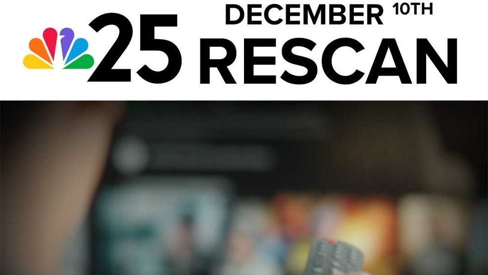 Antenna viewers urged to re-scan TVs on December 10th as NBC 25 shifts ...