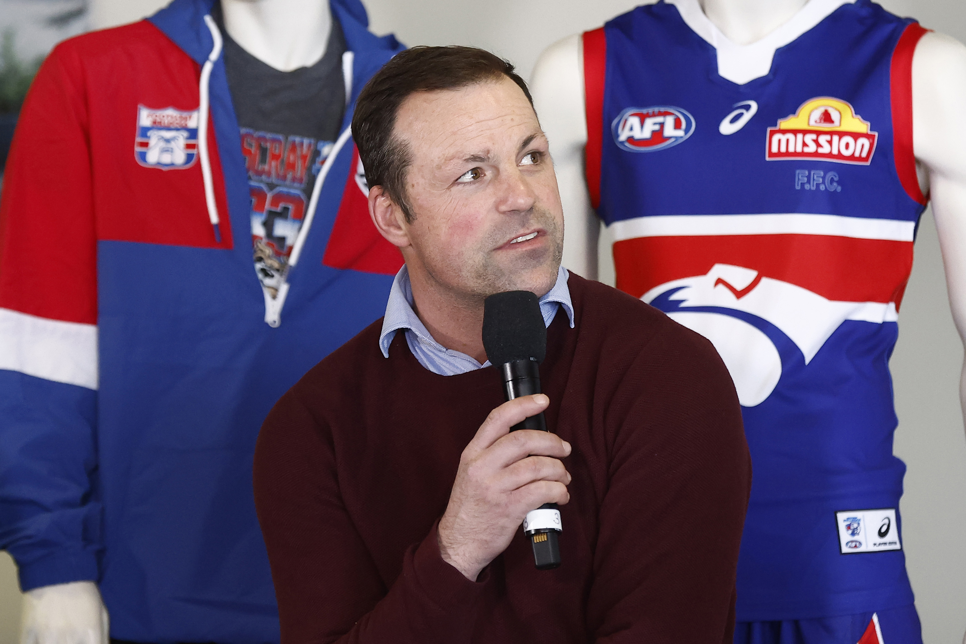 'Size of a small footy': AFL great reveals cancer battle