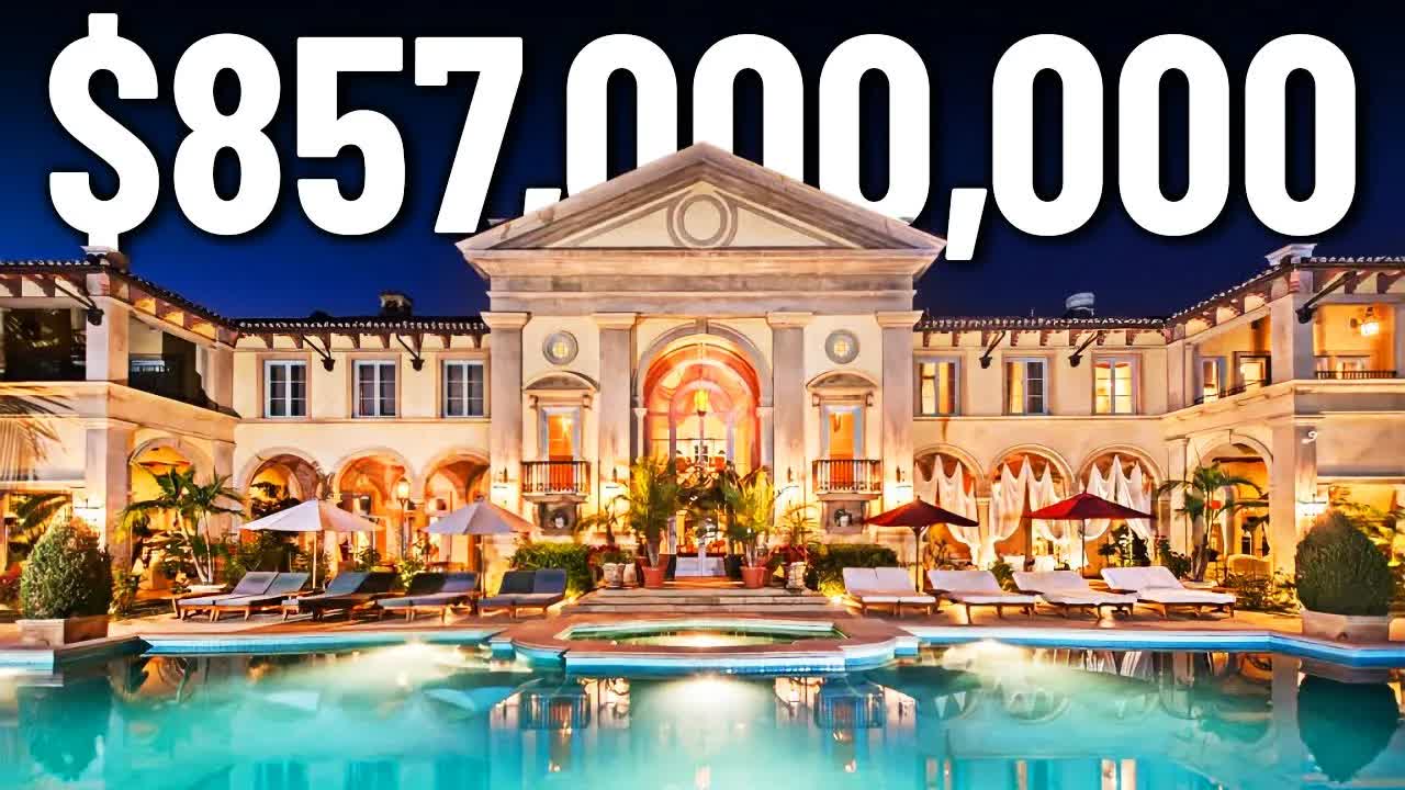 Inside Beverly Hills' most expensive $857 million home