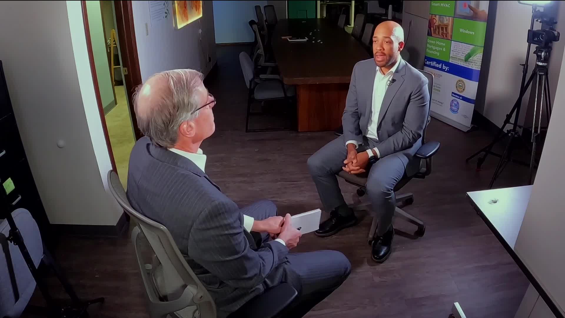 TMJ4's Charles Benson sits down with Mandela Barnes
