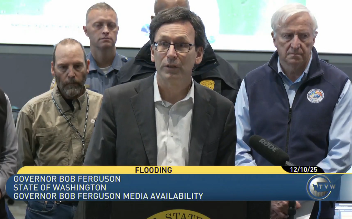 WA Gov. Bob Ferguson declares statewide emergency amid 'historic flooding'