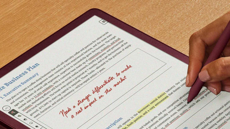 A snazzy new Kindle Scribe Colorsoft color lands later this month