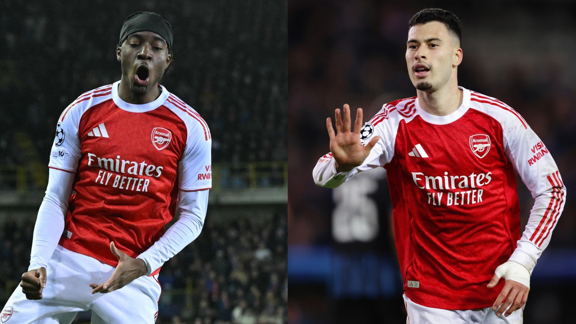 Arsenal player ratings vs Club Brugge: Noni Madueke and Gabriel ...