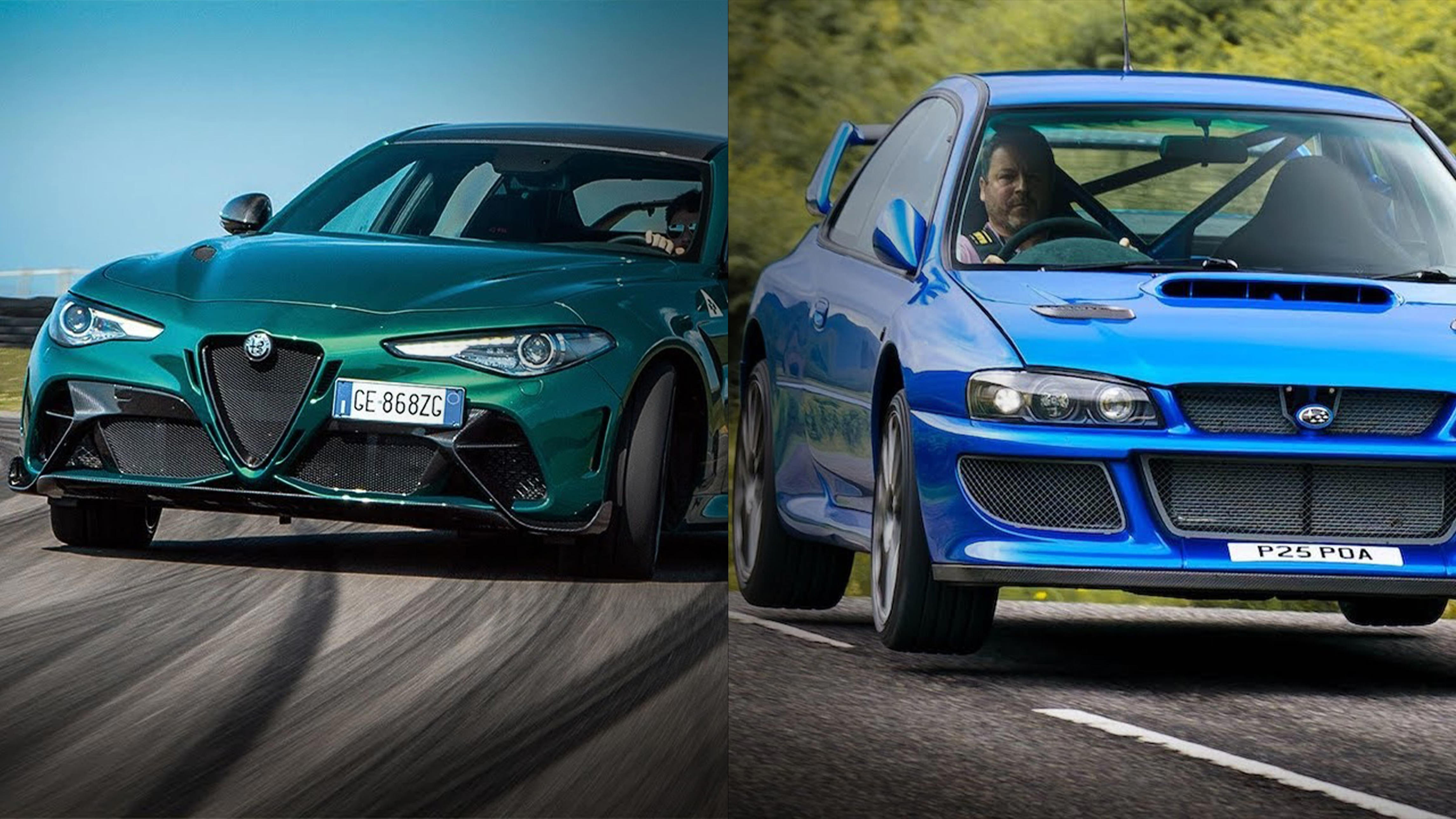 Alfa Romeo Giulia GTAm v/s Prodrive P25